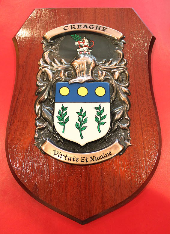 Creaghe Family Coat of Arms - Creaghe Family Historical Society